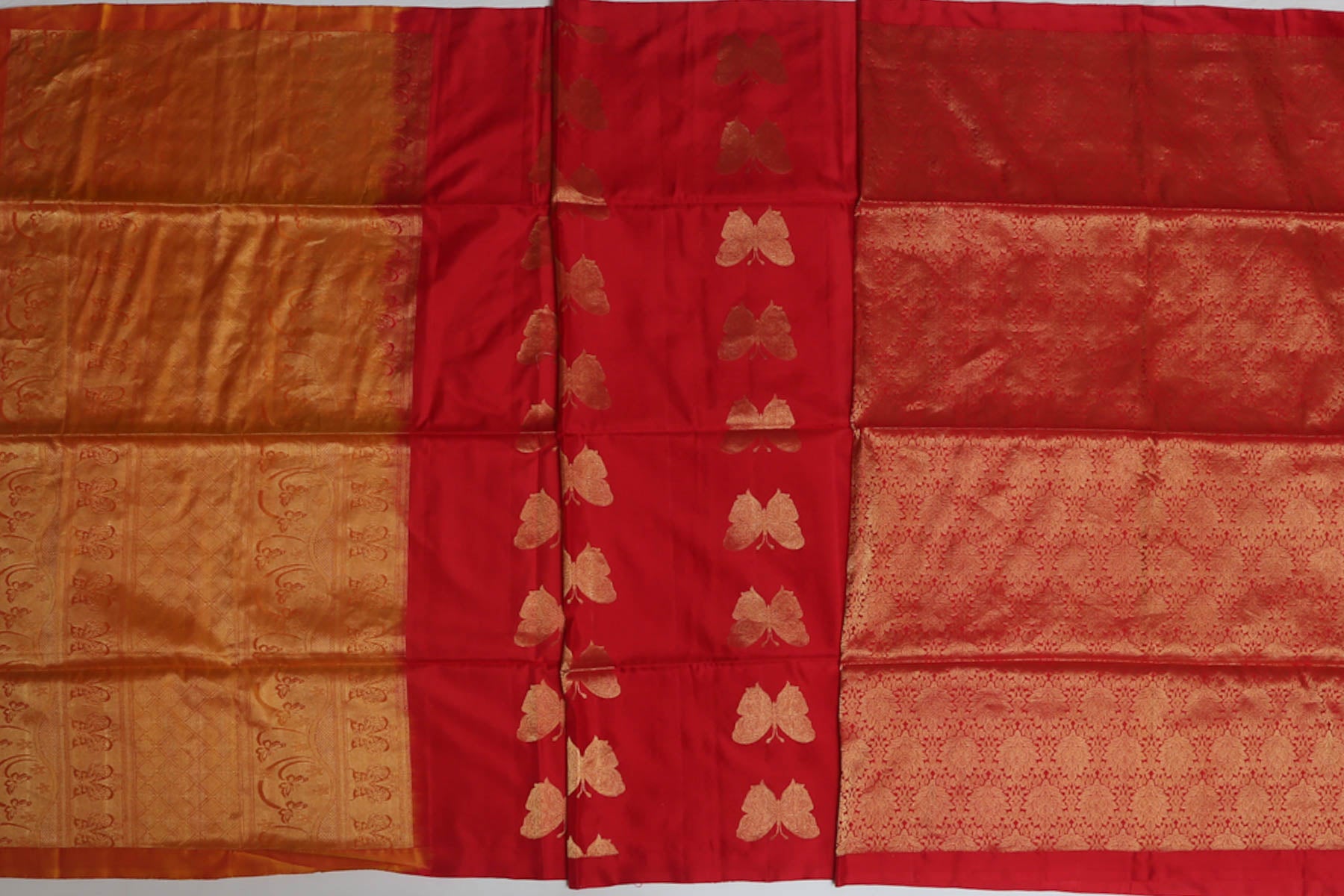 Coimbatore Silk Half-n-half Maroon Sale Saree | Kankatala